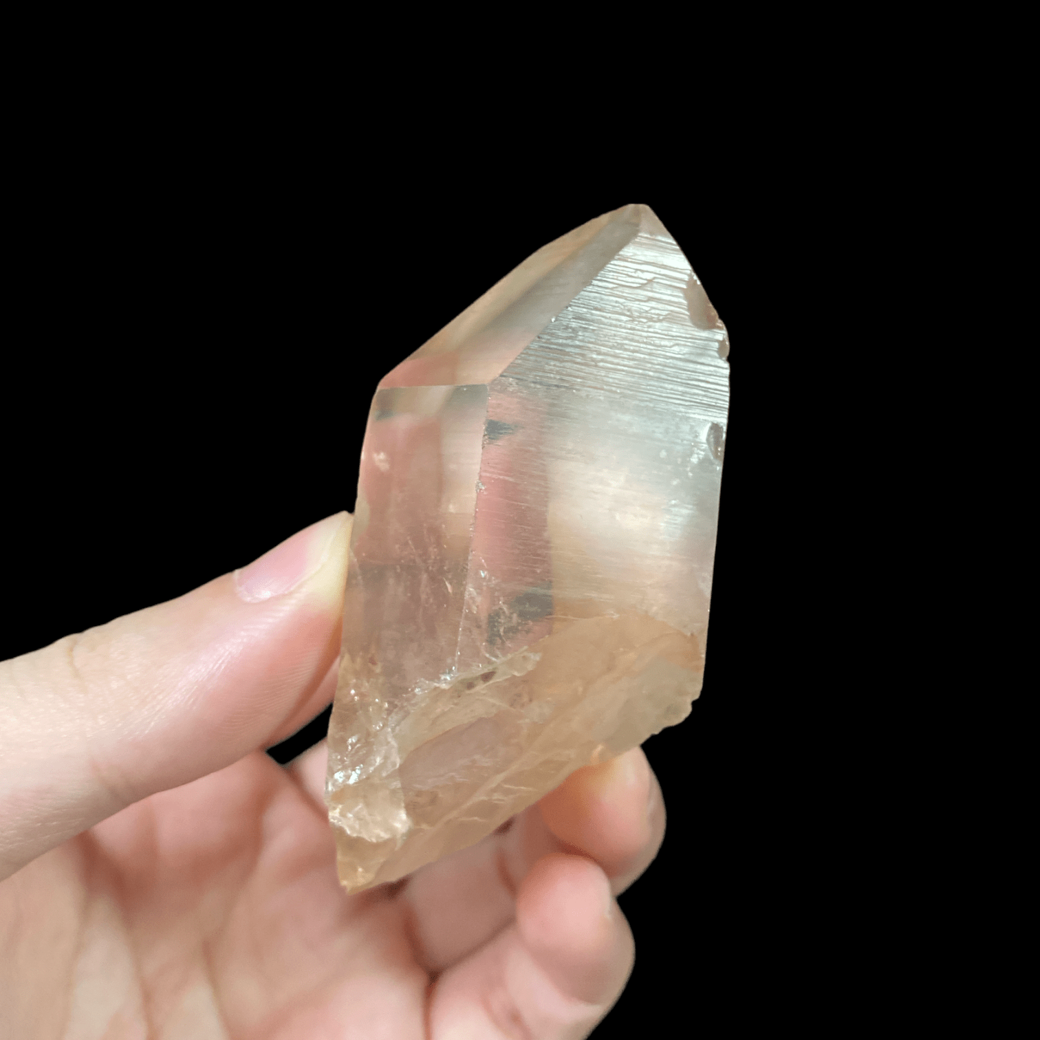 Tangerine Lemurian • Self-healed, Time Link (Brazil) 76.6g – BTLM10 ...